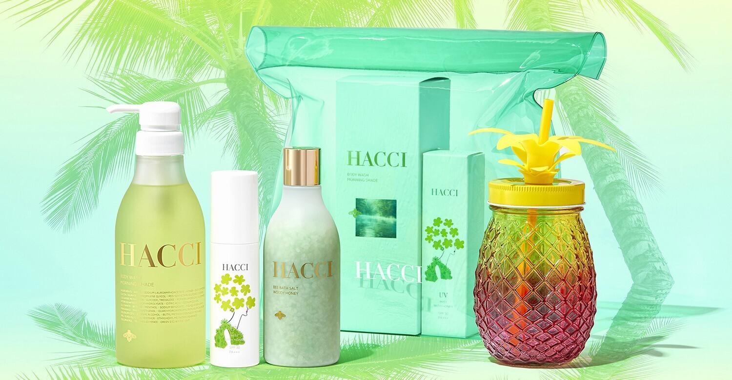 数量限定！『HACCI(ハッチ)』の爽やかひんやりキットで元気をチャージ【2025ひんやりコスメ】 | MORE