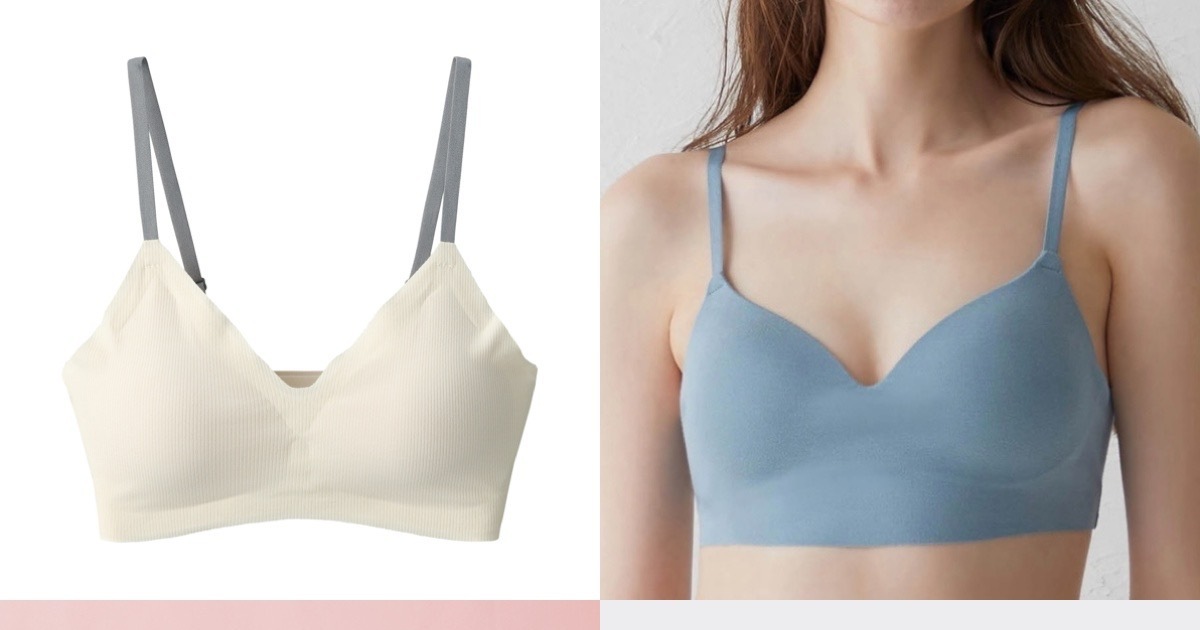 【ブラレット】ユニクロ、GU、無印良品にグンゼも！楽ちんで可愛いブラ8選 | MORE